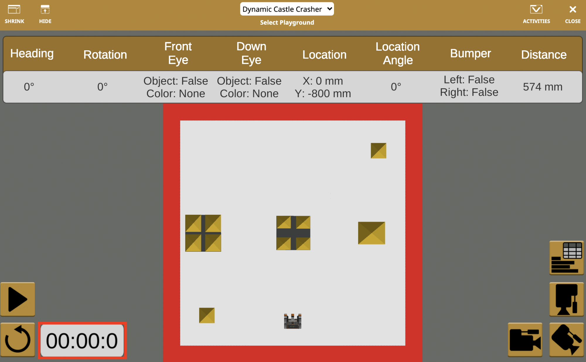Unit 9 Developing Algorithms Lesson 4 Dynamic Castle Crasher Challenge Vex Education